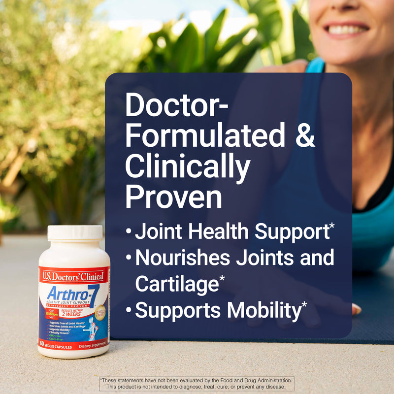 Arthro-7 - Clinically Tested Joint Supplement | U.S. DOCTORS' CLINICAL