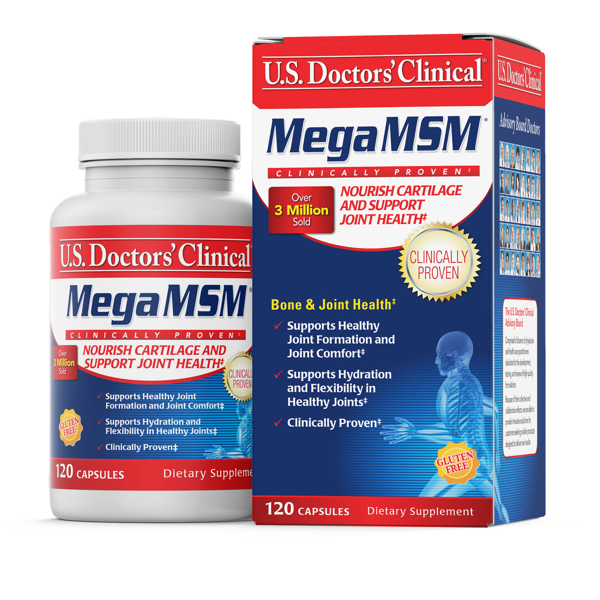 Mega MSM - 6 Pack – U.S. Doctors' Clinical