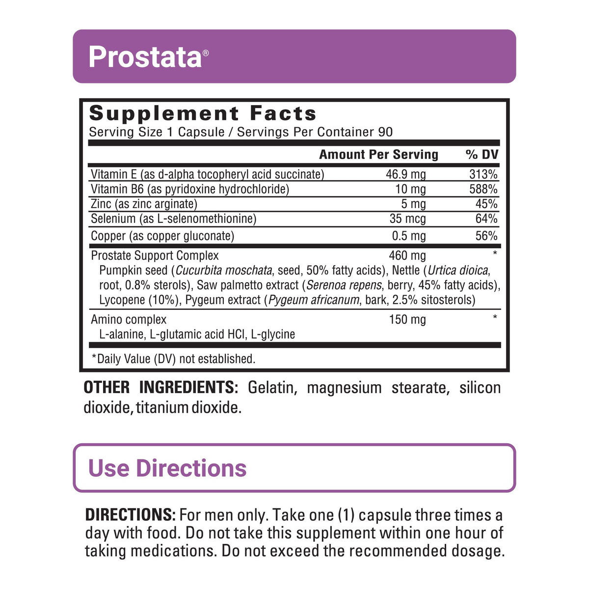Prostata - Clinical Prostate Supplement for Men | U.S. DOCTORS ...